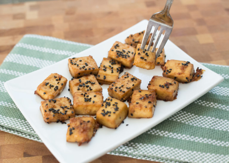 Crispy Tamari Tofu | Kind Living With Sue Sinclair